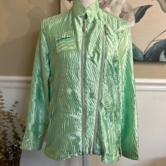 jamie sadock | Jackets & Coats | Jamie Sadock Mint Julep Double Zip ...